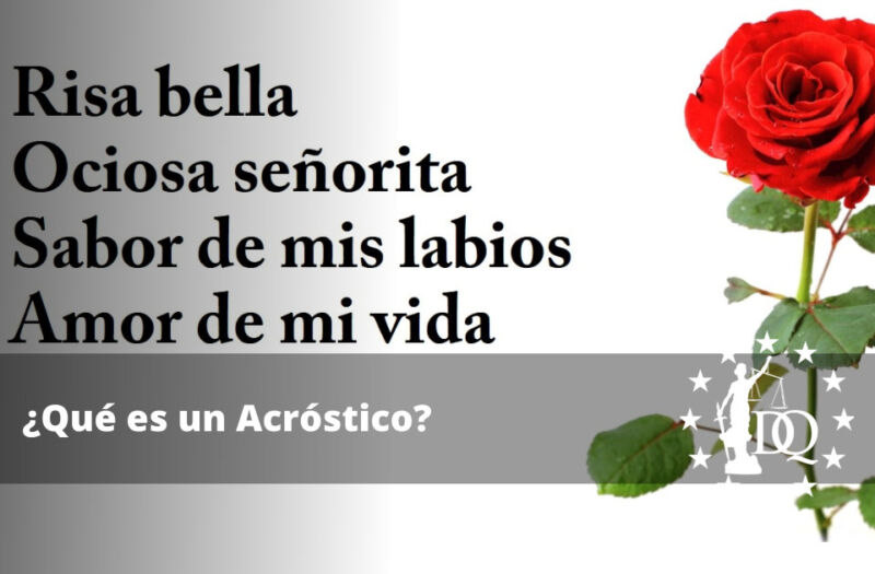 ¿Qué es un Acróstico?
